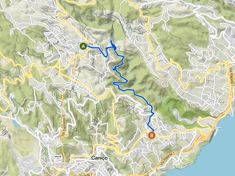 von Camacha nach Assomada 231120 | Wanderung | Komoot